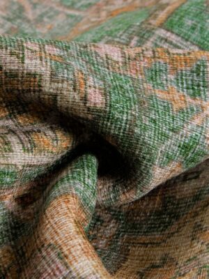 Vloerkleed Joe Bruin/Oranje 190 x 290 cm - Vintt Vloerkleden